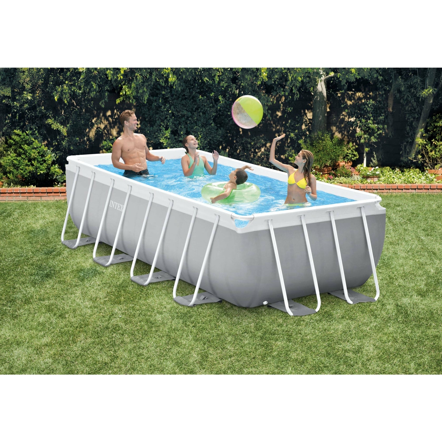 Intex Frame Pool Prism 400x200x122 cm – Splash Store Malta